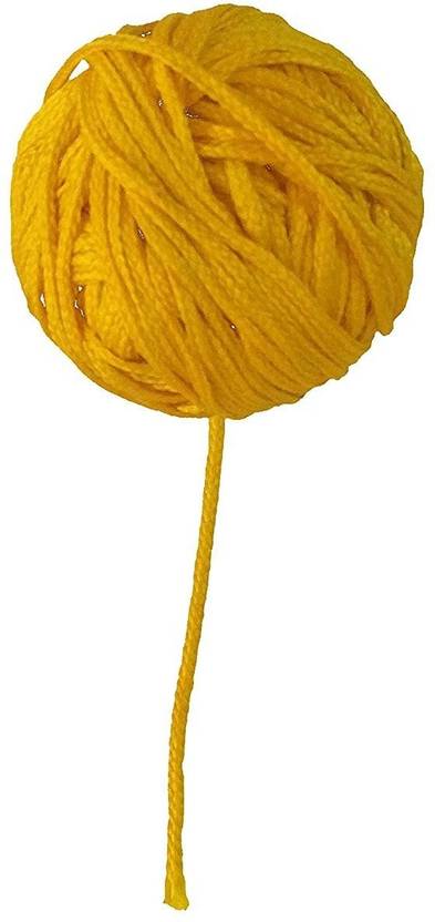 CarbonShot Dhaga, Yellow Silk Thread, Nazar Dhaga Thread Price in India ...