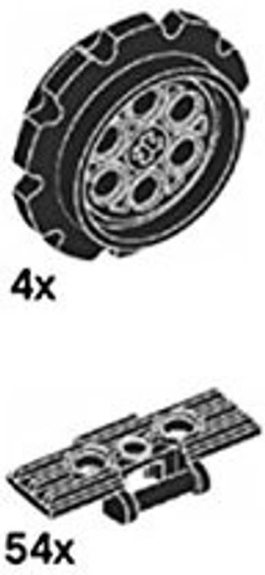 LEGO Technic Link Treads Sprocket Wheels Pack - Technic Link Treads ...