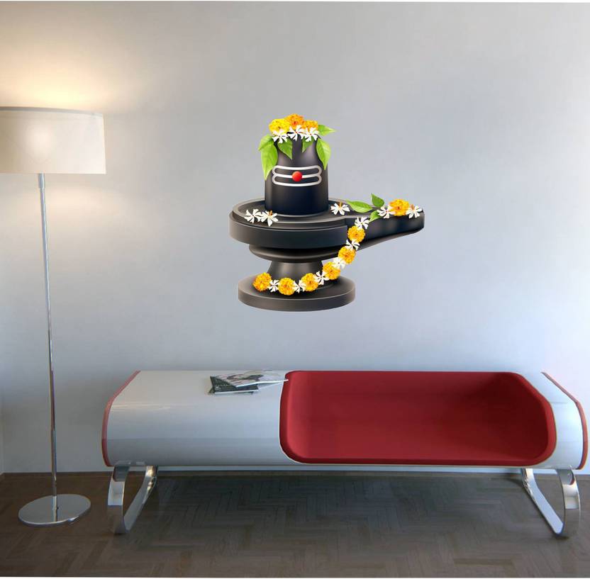 Decoration Designs God Shiva Lingam Spiritual Wall Sticker Large Price ...