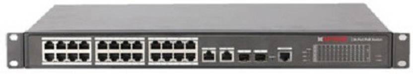 CP PLUS CP-UNW-HP24G2F2-24 24 Port Poe Switch with 2 Combo Gigabit SFP ...