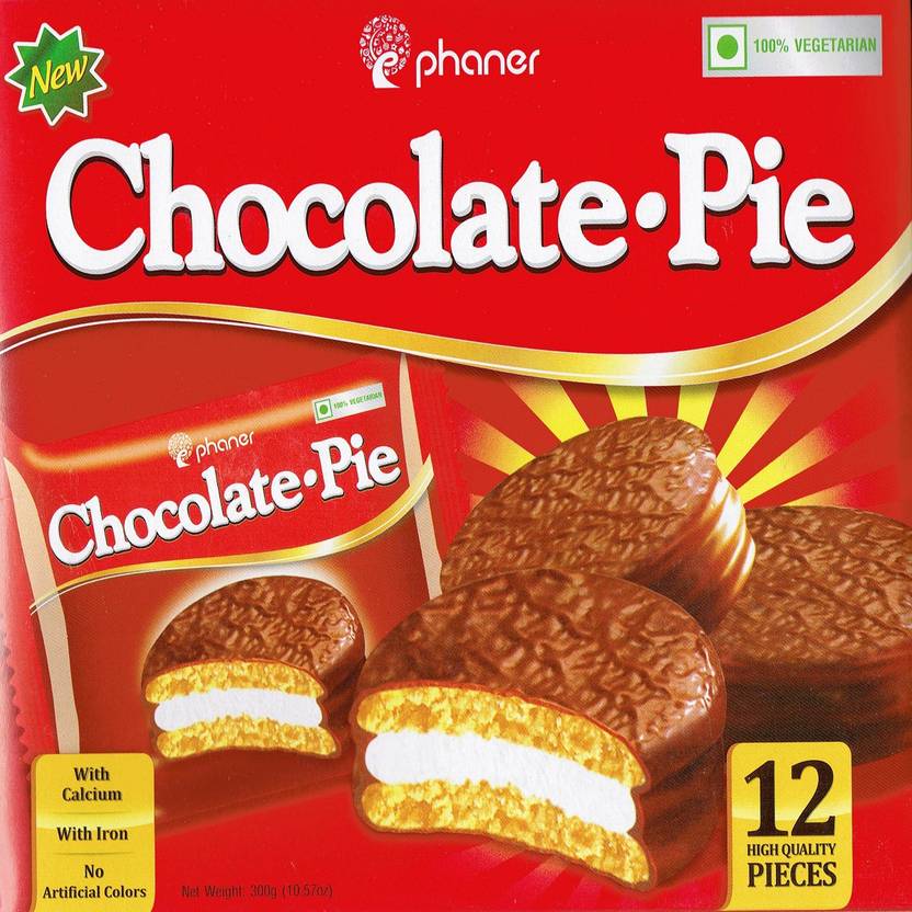 Choco pie Premium Chocolate pie Cookie Cake Biscuit Price in India ...