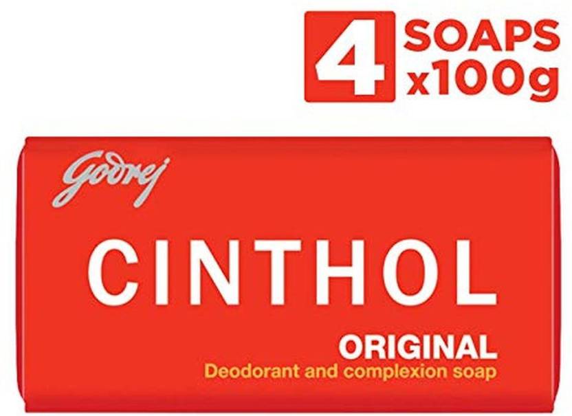 CINTHOL ORIGINAL SOAP 100 GM EPIC (PACK OF 4) (4 x 100 g) - Price in ...