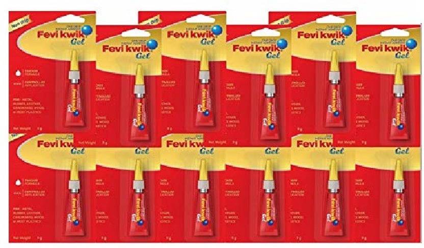 Pidilite Fevikwik Gel One Drop Instant Adhesive,Multipurpose & Easy to ...