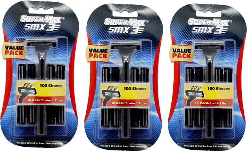Super Max 3 SMX Razor, Men - Price in India, Buy Super Max 3 SMX Razor ...