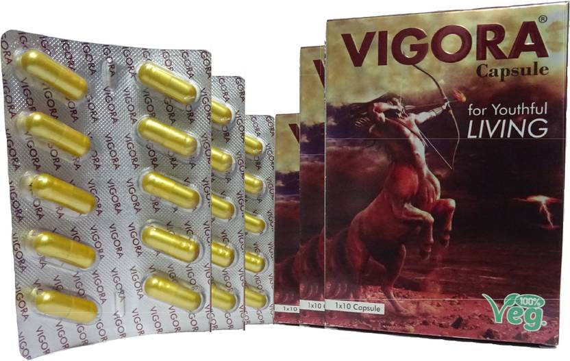 Vigora 30 CAPSULES PACK Price in India - Buy Vigora 30 CAPSULES PACK ...