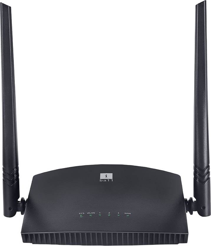 iball 300M MIMO Wireless-N Broadband Wireless Router 2.4 GHz 300 Mbps ...