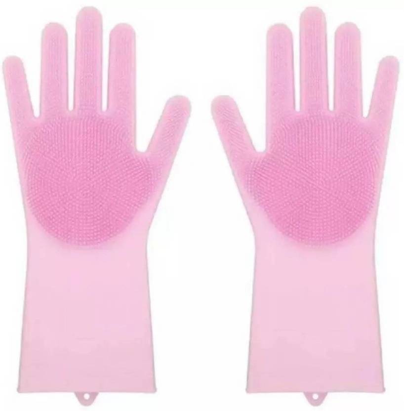 TrendZone TZ24 Silicon Kitchen Glove -Multicolor Pack of 1 Wet and Dry Glove Price in India ...