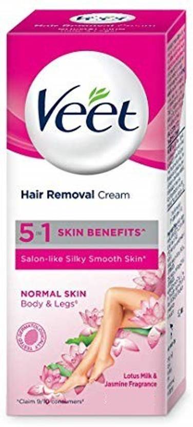 Veet V HAIR REMOVAL CREAM 5 IN 1 SKIN BENEFITS 25G Cream - Price in ...