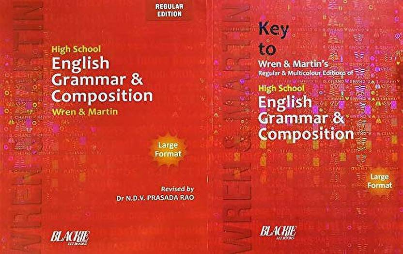 Wren And Martin English Grammar And Composition (Regular Edition) + Key ...