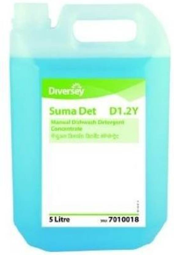 Diversey Suma Det D1.2Y Manual Dishwash Detergent Concentrate - 5Ltr ...
