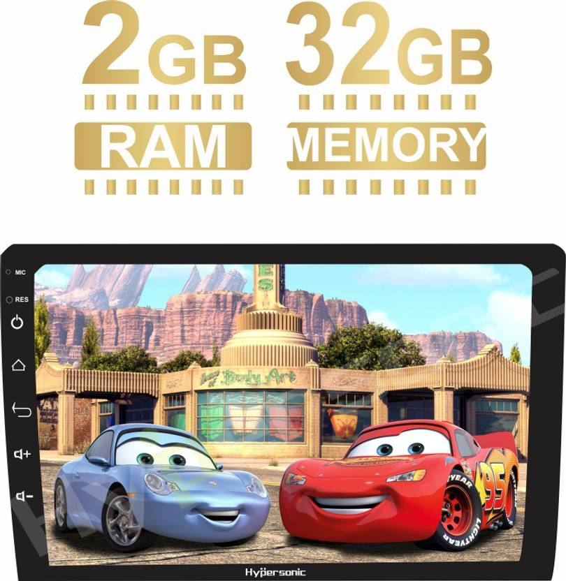Hypersonic Smart Android Car Stereo 10'INCH ULTRA HD DISPLAY SCRATCH ...
