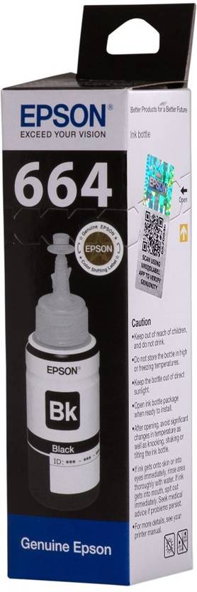 Epson T664 70 ml for L360/L350/L380/L100/L200/L565/L555/L130/L1300 ...