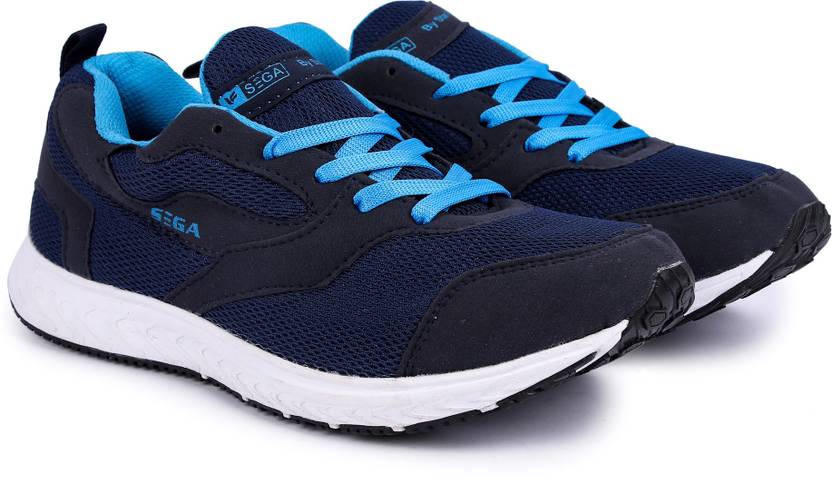 SEGA NavyBlue Marathon Running Shoes For Men - Buy SEGA NavyBlue ...