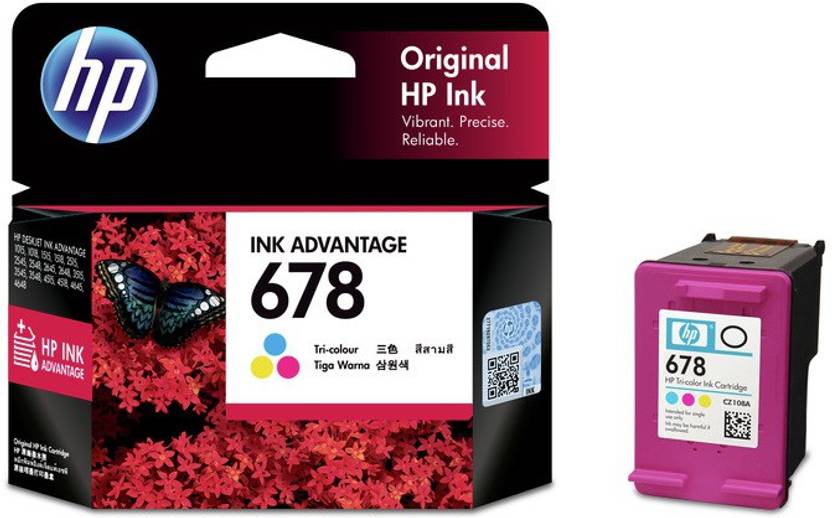 HP 678 Tri-color Ink Cartridge - HP : Flipkart.com