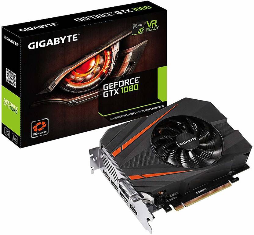 GIGABYTE GeForce GTX 1080 Mini ITX 8G GDDR5X 8 GB NVIDIA Chipset 256 ...