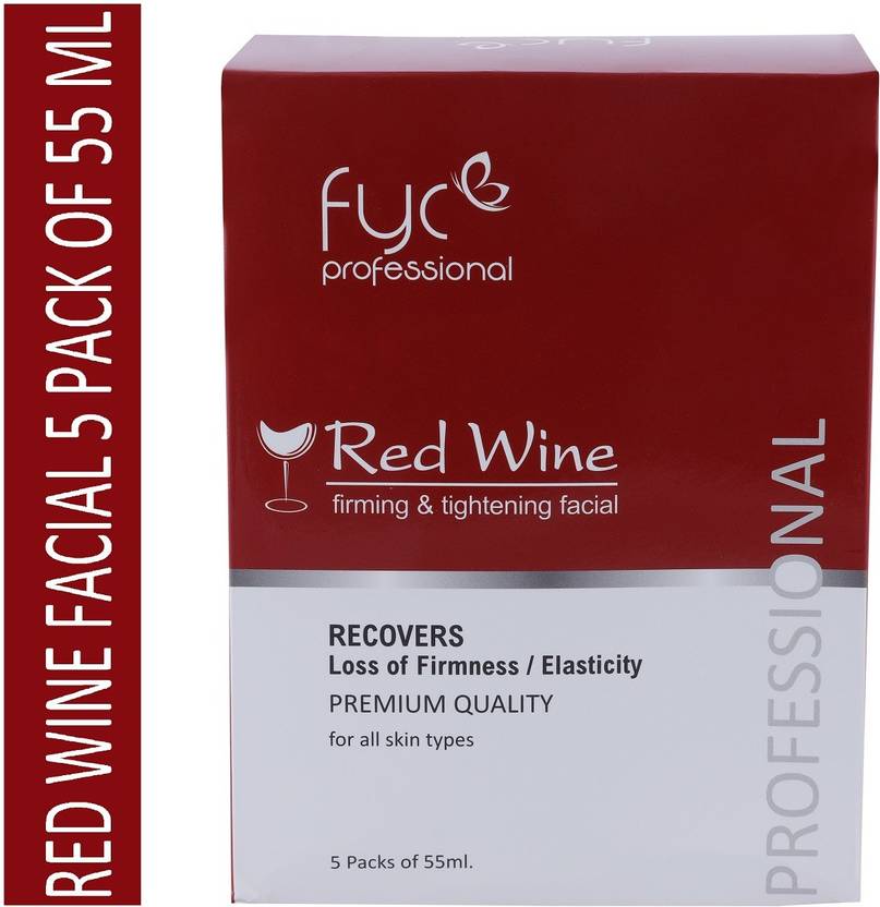 FYC PROFESSIONAL RED WINE FACIAL KIT - Price in India, Buy FYC ...