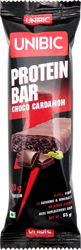 UNIBIC Choco Cardamom Protein Bar Pouch Price in India - Buy UNIBIC ...