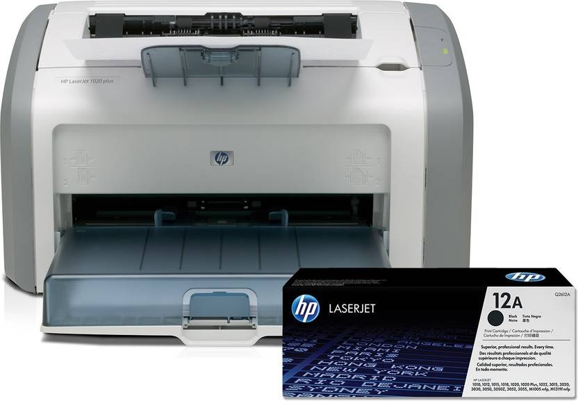 HP LaserJet 1020 Plus Single Function Monochrome Laser Printer - HP ...