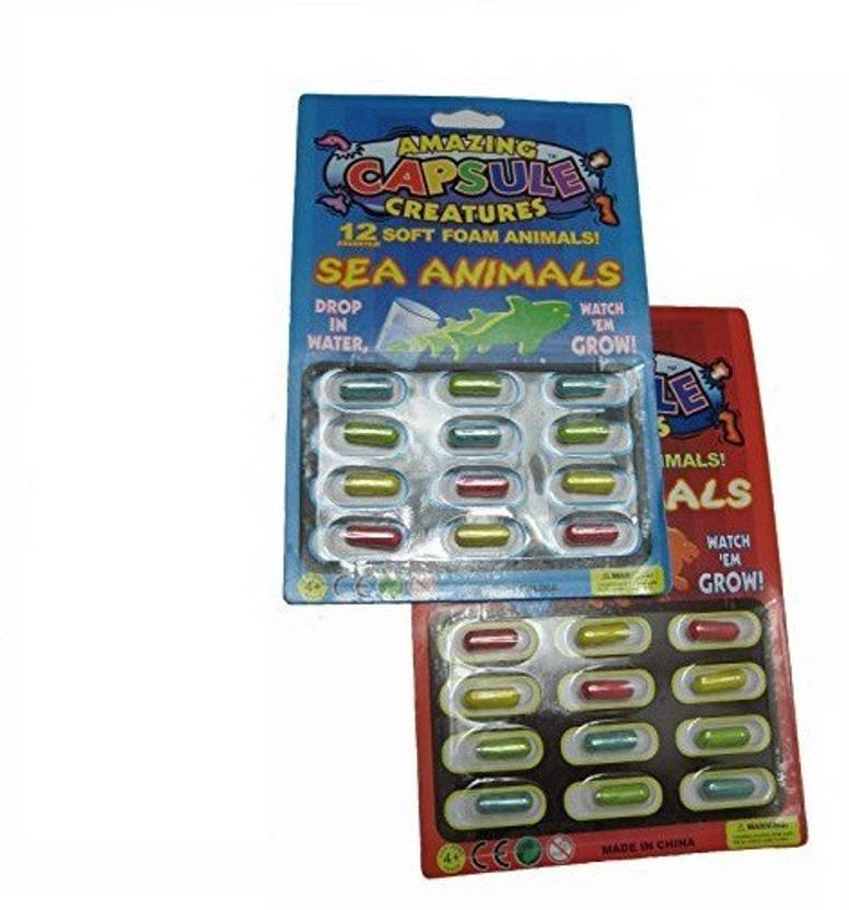 ASU Amazing Capsule Creatures Grow in Water Multicolor Putty Toy Price ...
