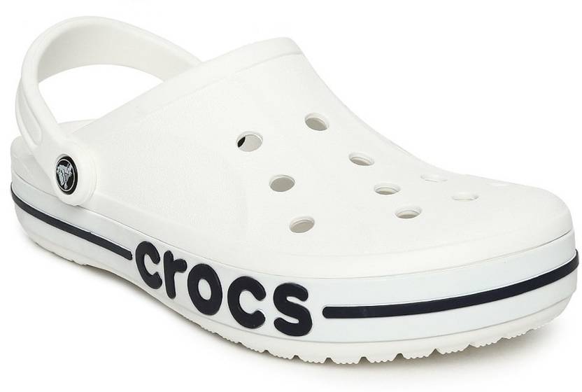 CROCS Bayaband Clog Men White Clogs - Buy CROCS Bayaband Clog Men White ...