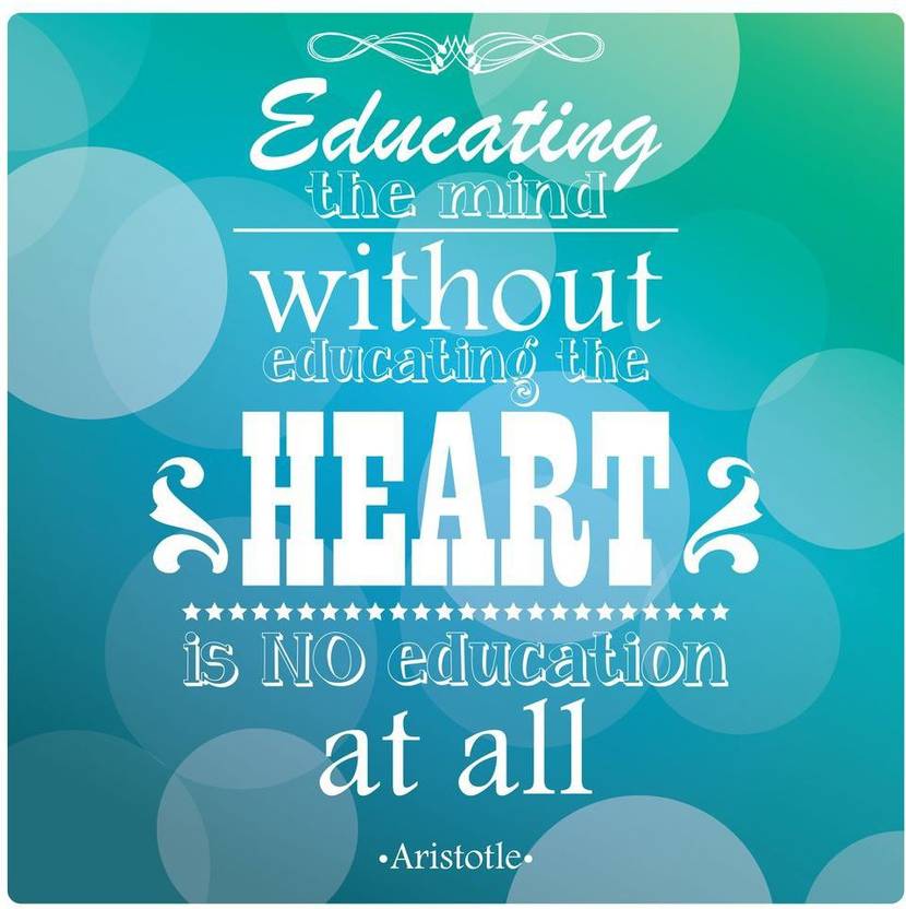 educating the mind sticker poster|quotes|love|educational|motivational ...