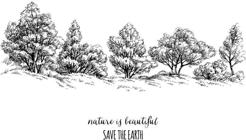 nature is beautiful sticker poster Paper Print - Nature posters in ...
