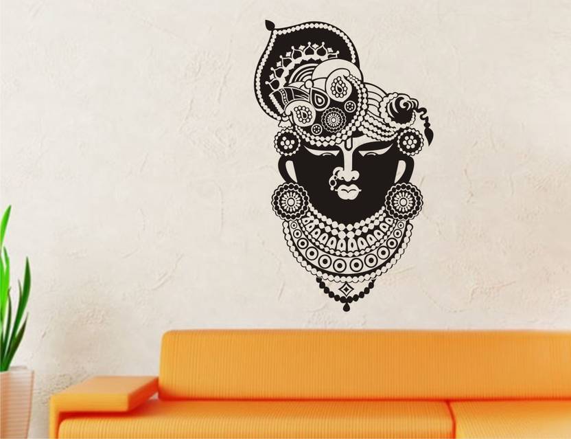 Radheykrishnadecor 95 cm SHREE SANWALIYA SETH JI JI WALL DECAL&WALL ...