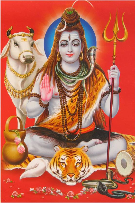 Religious Poster| bhola baba Decorative Poster-High Resolution -300 GSM ...