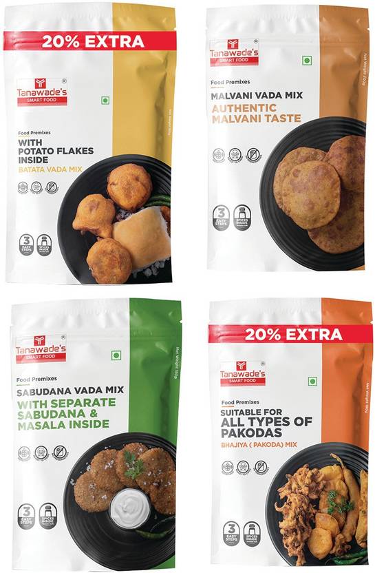 Tanawade's SMART FOOD Instant Batata Vada, Malvani Vada, Sabudana vada ...