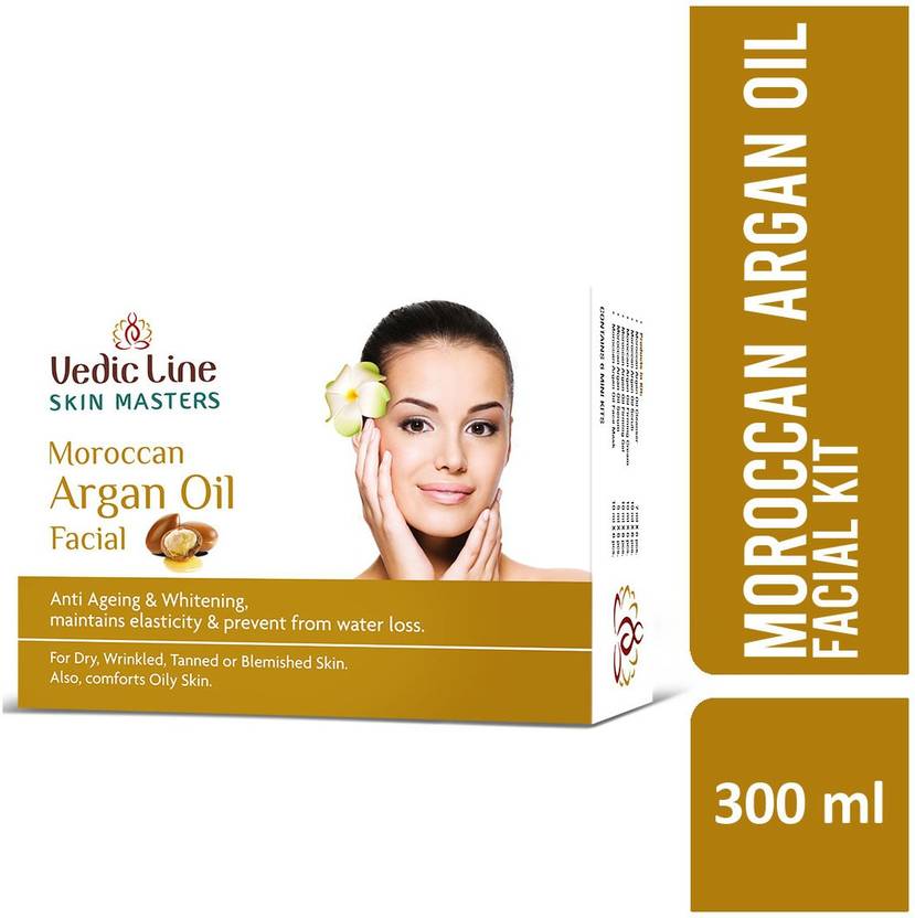 Vedic Line Moroccan Argan Oil Facial Kit - Price in India, Buy Vedic ...