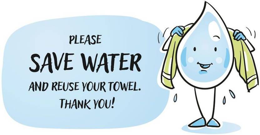 please save water and sticker poster|save water quotes Paper Print ...