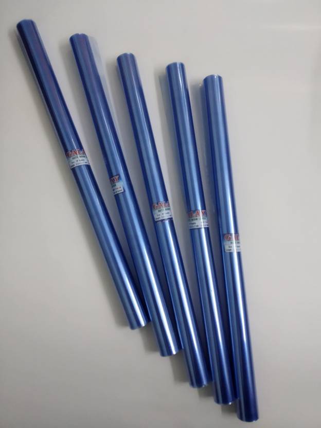 GALAXY Transparent Book Binding Cover roll - Set of 5 Rolls - (3 x 2mtr ...