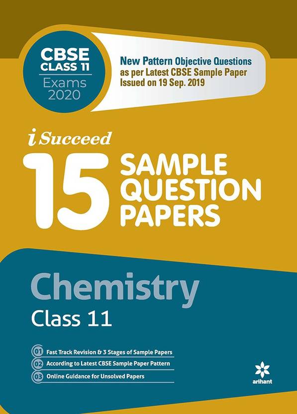 15 Sample Question Papers Chemistry Class 11th Cbse 2019-2020: Buy 15 ...