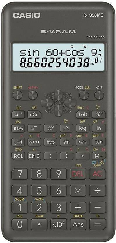 Flipkart.com | CASIO FX-350MS 2nd Edition Scientific Calculator ...