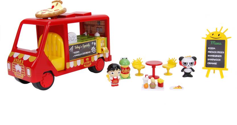 Jada Toys Ryan's World Food Truck Toy Car for Kids - Ryan's World Food ...