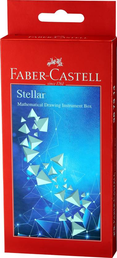 Flipkart.com | FABER-CASTELL Stellar Mathematical Instrument Box ...