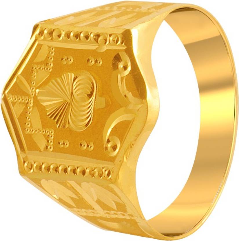 PC Chandra Jewellers GOLDLITES 22kt Yellow Gold ring Price in India ...