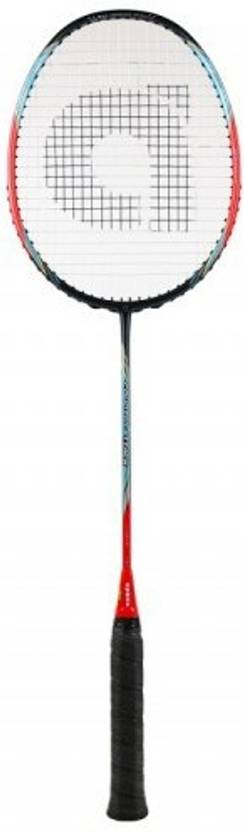 apacs Counter Attack Matt Finish strung Badminton Racket Black, Red ...