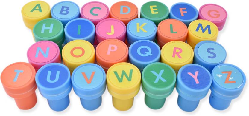 Unobite ABC Alphabet Stamp for Kids(Set of 26 Stamp) - ABC Alphabet ...