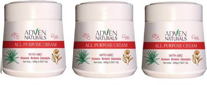 Adven Naturals All Purpose Cream With Aloevera, Berberies And Calendula ...