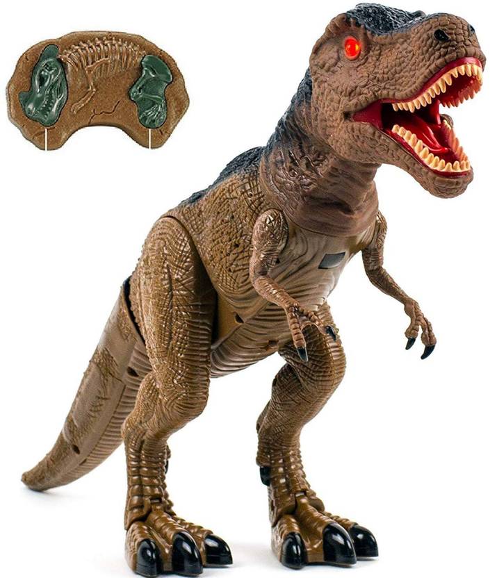 Bonkerz Animal Realistic Walking Roaring T-Rex Dinosaur Toy playset ...
