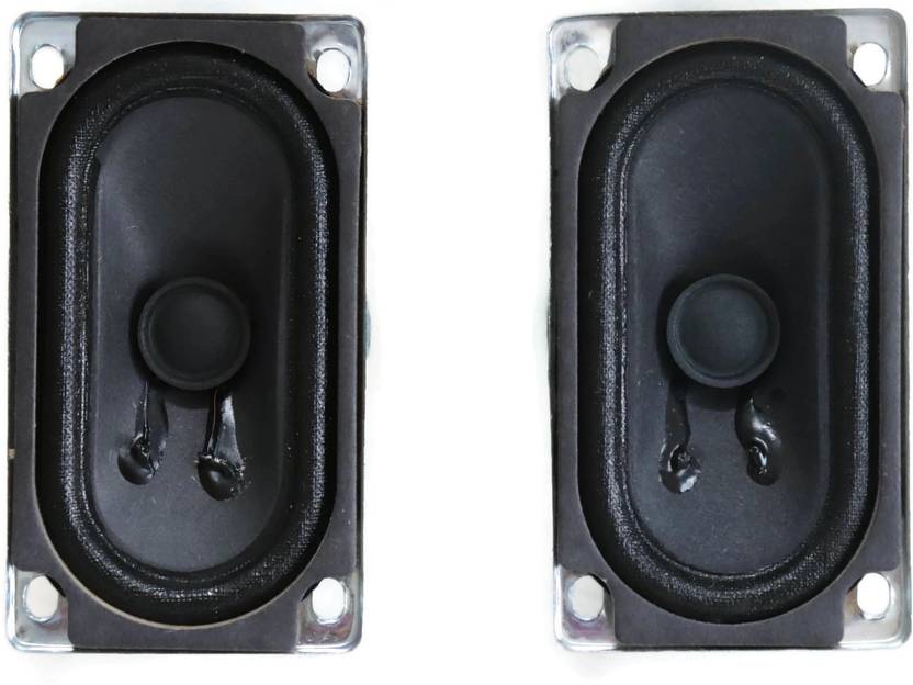 Electronic Spices Rectangle Shape HI-FI woofer Speaker 10ohm Pack of 2 ...