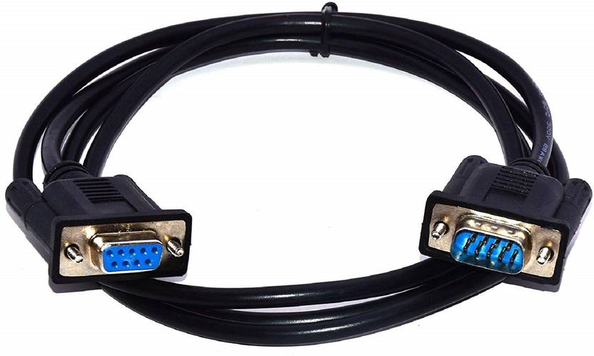 Fedus VGA Cable 1.5 m DB9 RS232 Serial Extension Cable - 9 Pin Serial ...