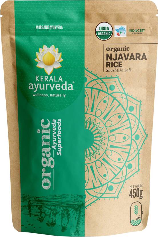 Kerala Ayurveda Organic Njavara Rice Brown Navara Rice (Medium Grain ...