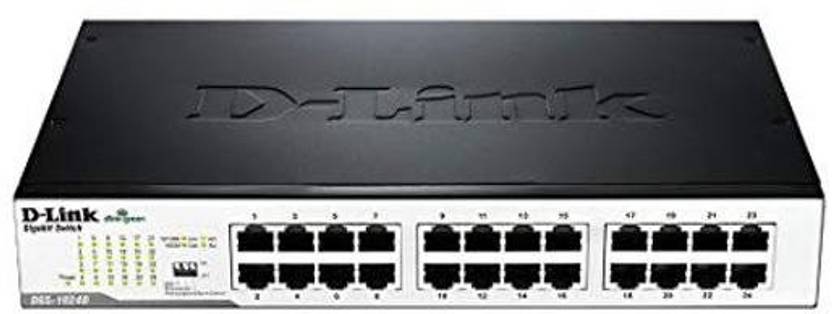 D-Link 24-PORT 10/100 DESKTOP SWITCH 24 Ports 100 Mbps Unmanaged ...