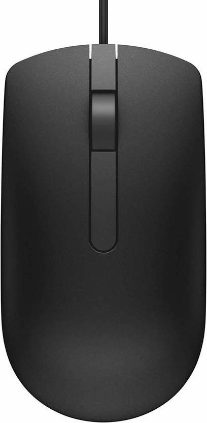 DELL MS 116-BK Wired Optical Mouse - DELL : Flipkart.com