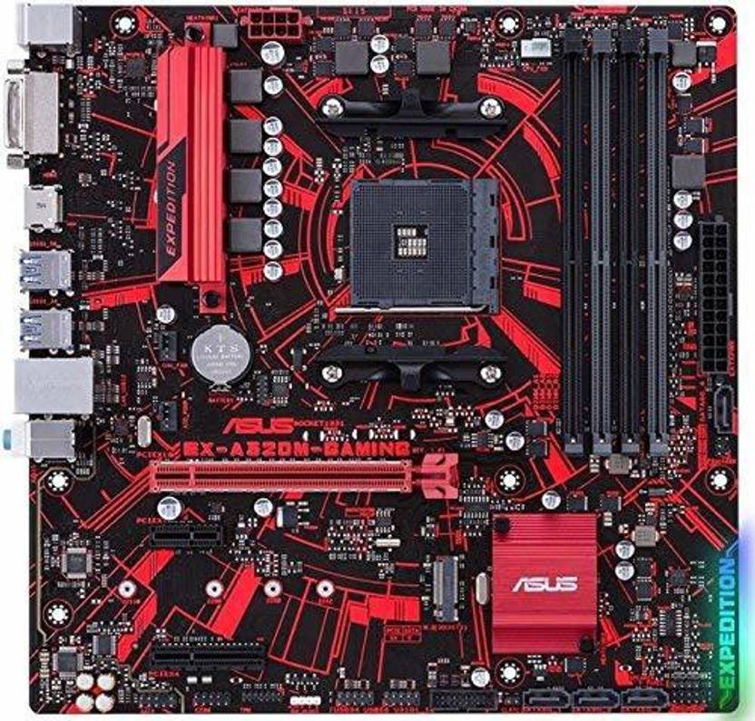 ASUS EX-A320M-GAMING AM4Socket Micro-ATX AMD 320 Chipset DDR4 ...