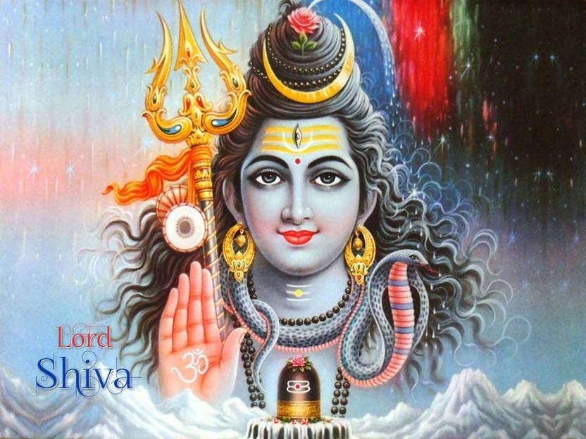 Mahadev premium wall poster all hindu god poster(sticker poster,no need ...