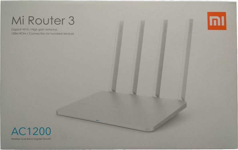 Mi MI Router 3 AC1200 Quad Antenna with USB port Wireless Router 2.4 ...