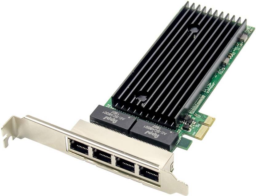 LeoXsys LEO-4GE82576 Quad Gigabit Ethernet 4 port network card Network ...